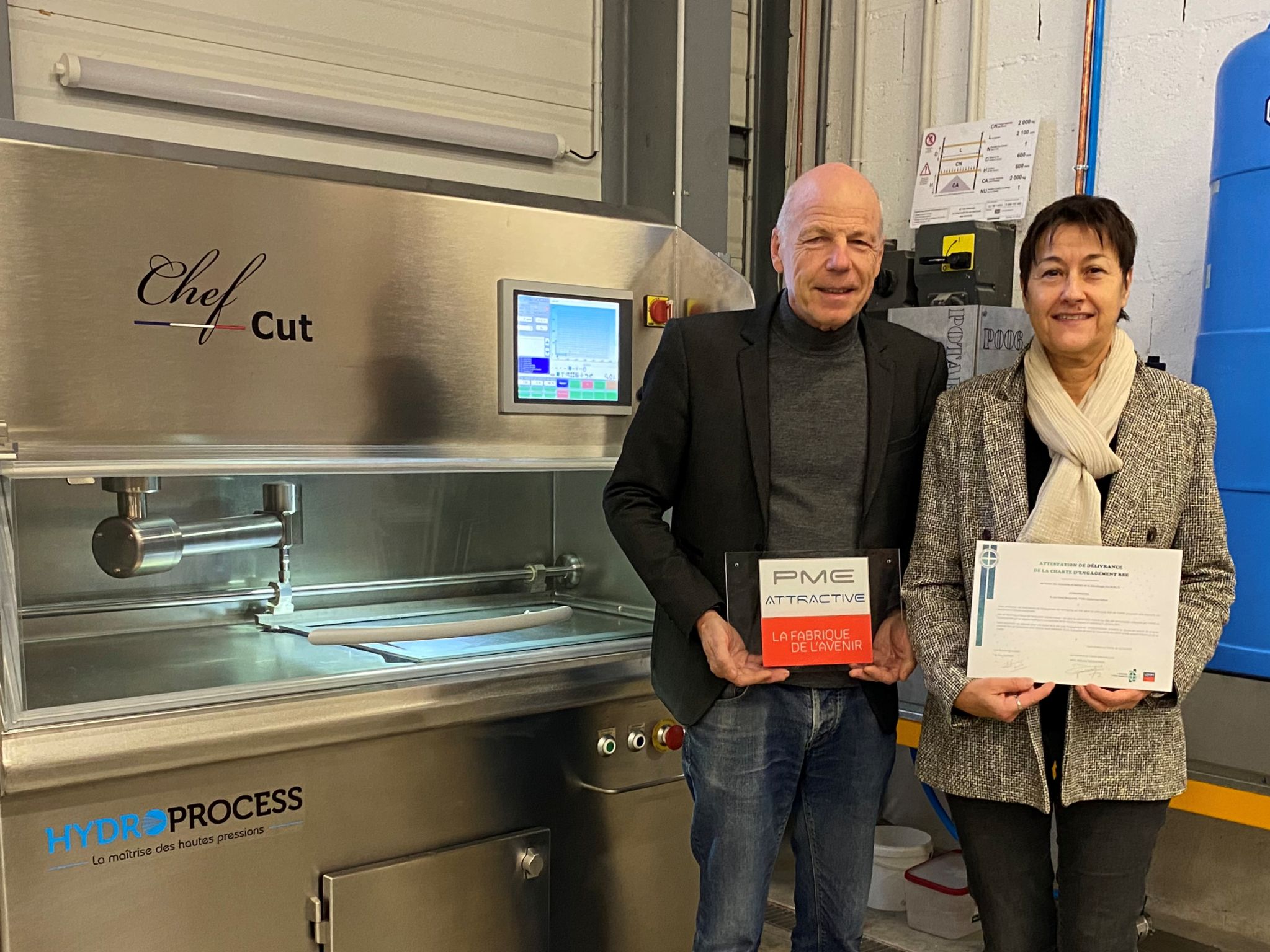 HYDROPROCESS obtient la charte d'engagement RSE - PME Attractive